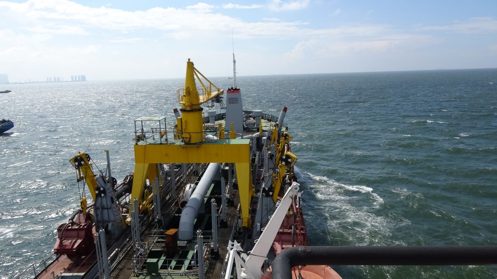 SEA TRIAL KAPAL KERUK KALIMANTAN II | PT. Pengerukan Indonesia