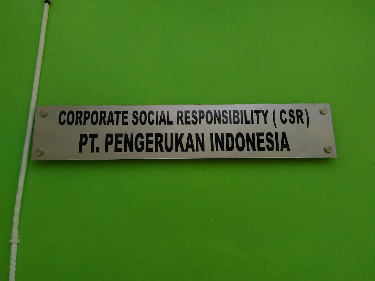 PERESMIAN MUSHALLA DALAM RANGKA PROGRAM CORPORATE SOCIAL RESPONSIBILITY ...